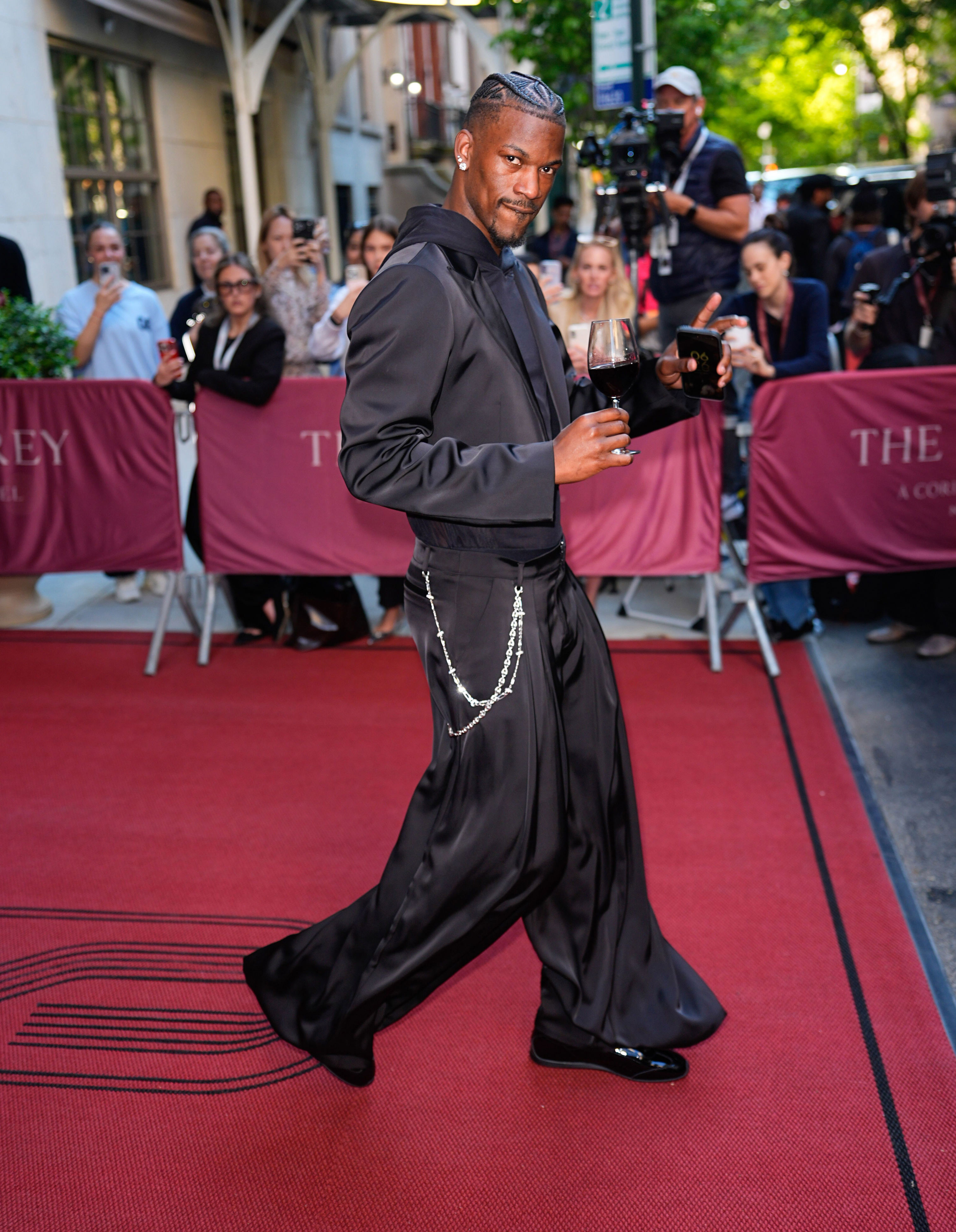 Jimmy Butler’s Alo Yoga hoodie-tuxedo at the Met Gala was a wild swing