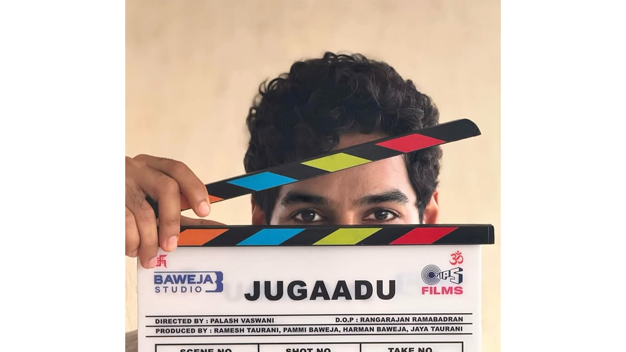 Ishaan Khatter unveils first look from his upcoming comic caper 'Jugaadu'