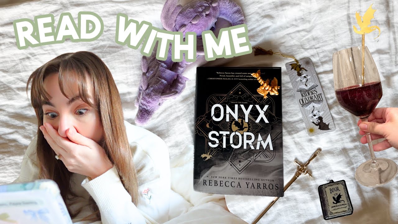 Onyx Storm reading vlog, Fourth Wing cocktail, Kindle charm DIY ...