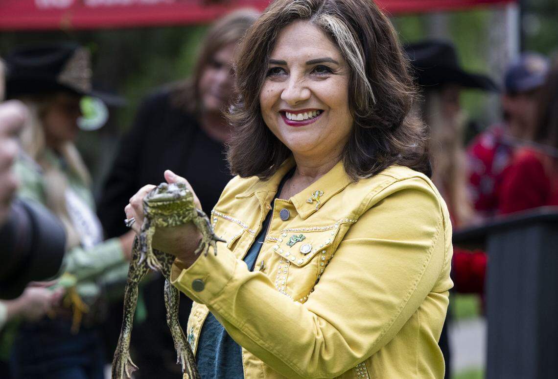 Big leaps at the state Capitol this week came through frogs, not lawmakers
