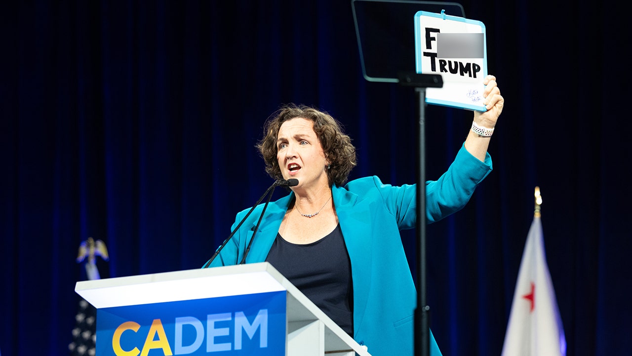 Katie Porter’s attempt to brush off viral outburst backfires as critics ...