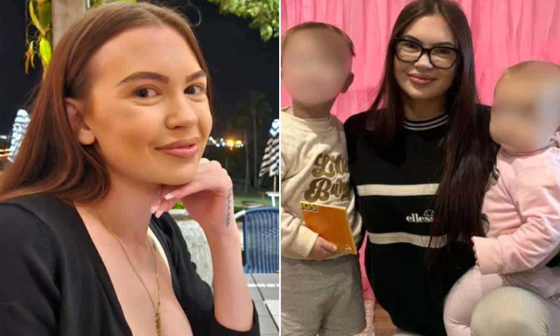 Woman left fighting for life after being found alongside her young kids ...