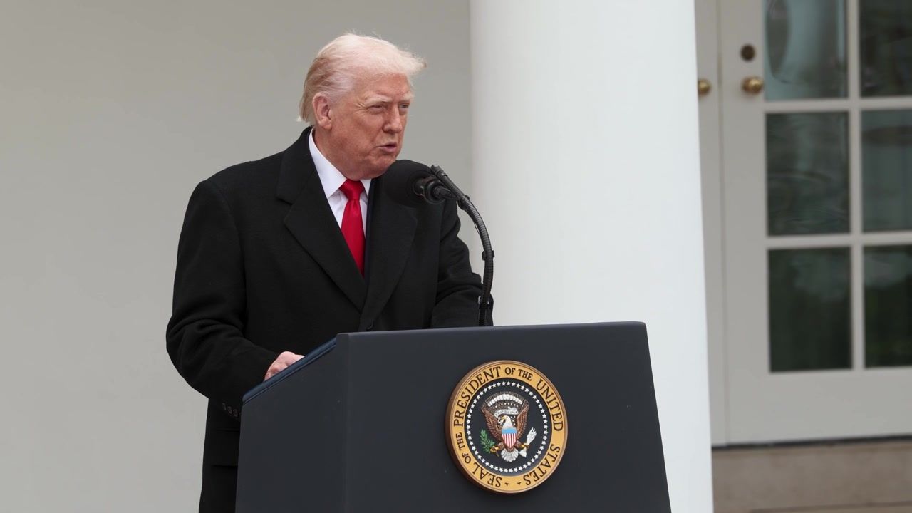 Trump posts new 'nice' ICE logo while son shares new rebrand for DJT ...