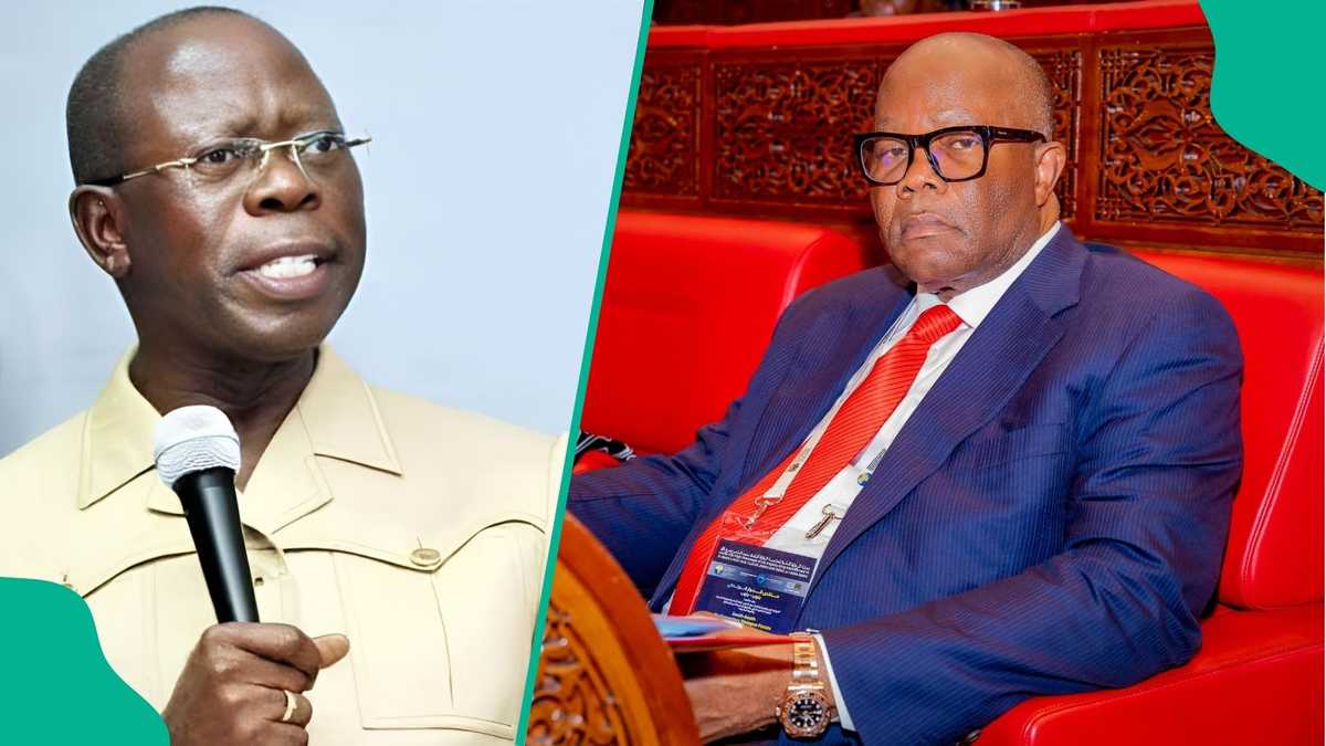 Drama in Senate as Akpabio, Oshiomhole clash over rules in heated ...