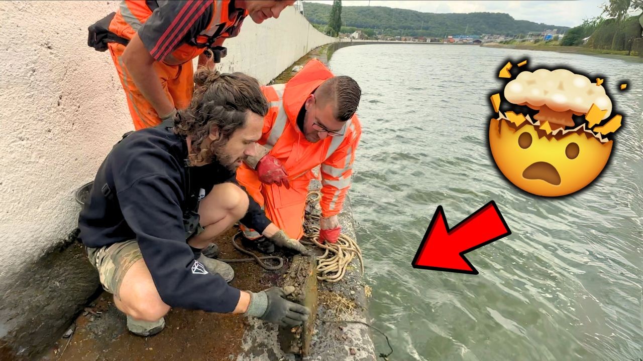 Magnet fishing jackpot in old canal! Epic WW2 finds revealed!