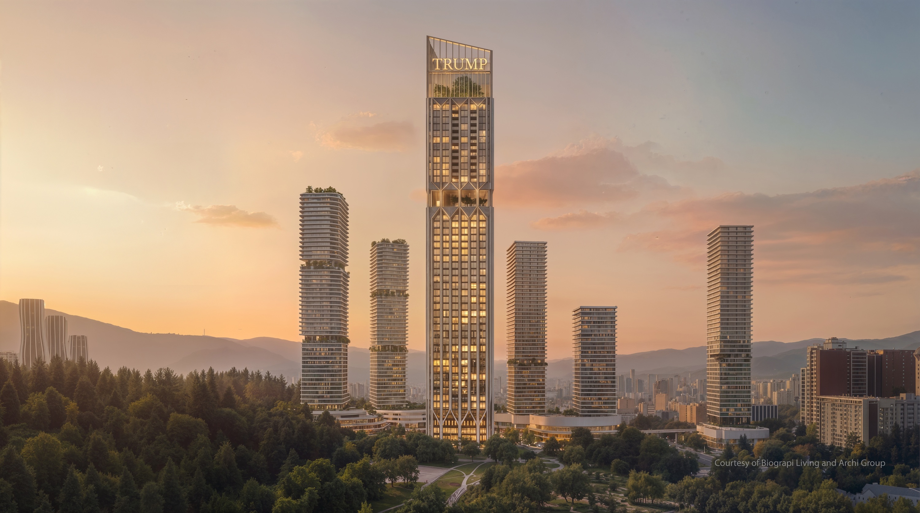 First look at record-breaking Trump Tower being built in Tbilisi, Georgia