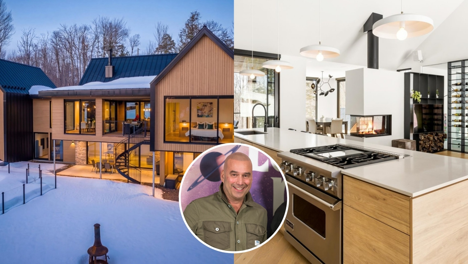 This impressive home designed by Daniel Corbin is on the market for $2. ...