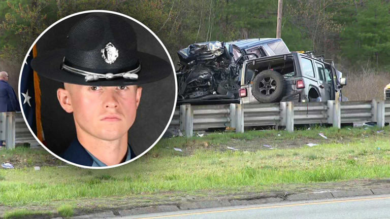 'Remembered as a hero': Trooper killed in crash with wrong-way driver