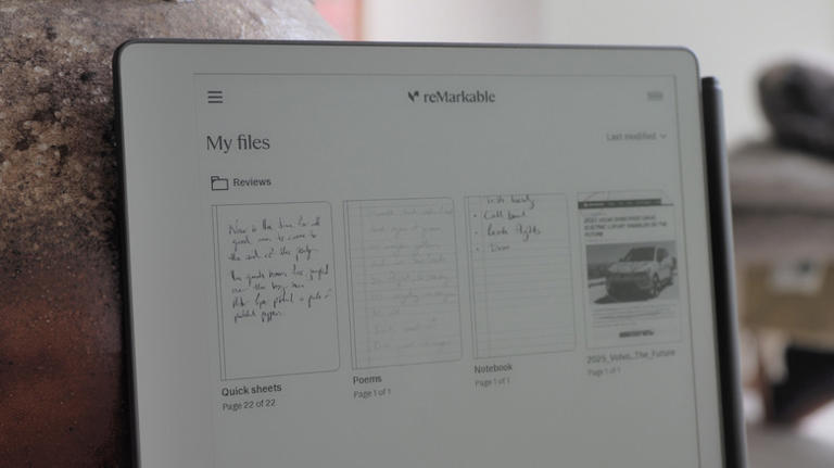 This affordable new reMarkable e-paper tablet made me wish I was a ...