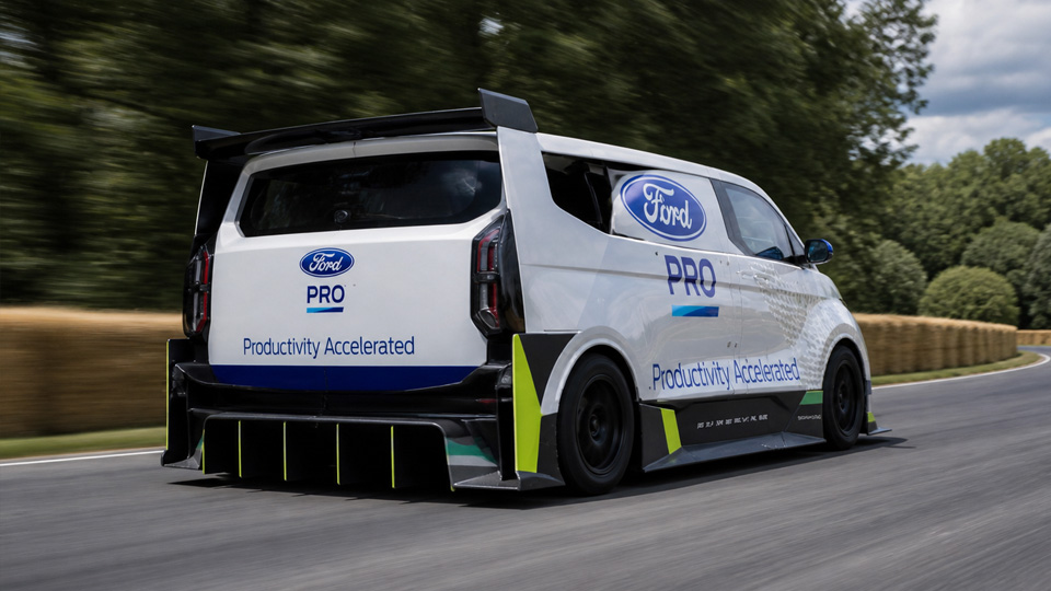 Ford SuperVan Full Power Hillclimb Acceleration Festival of Speed