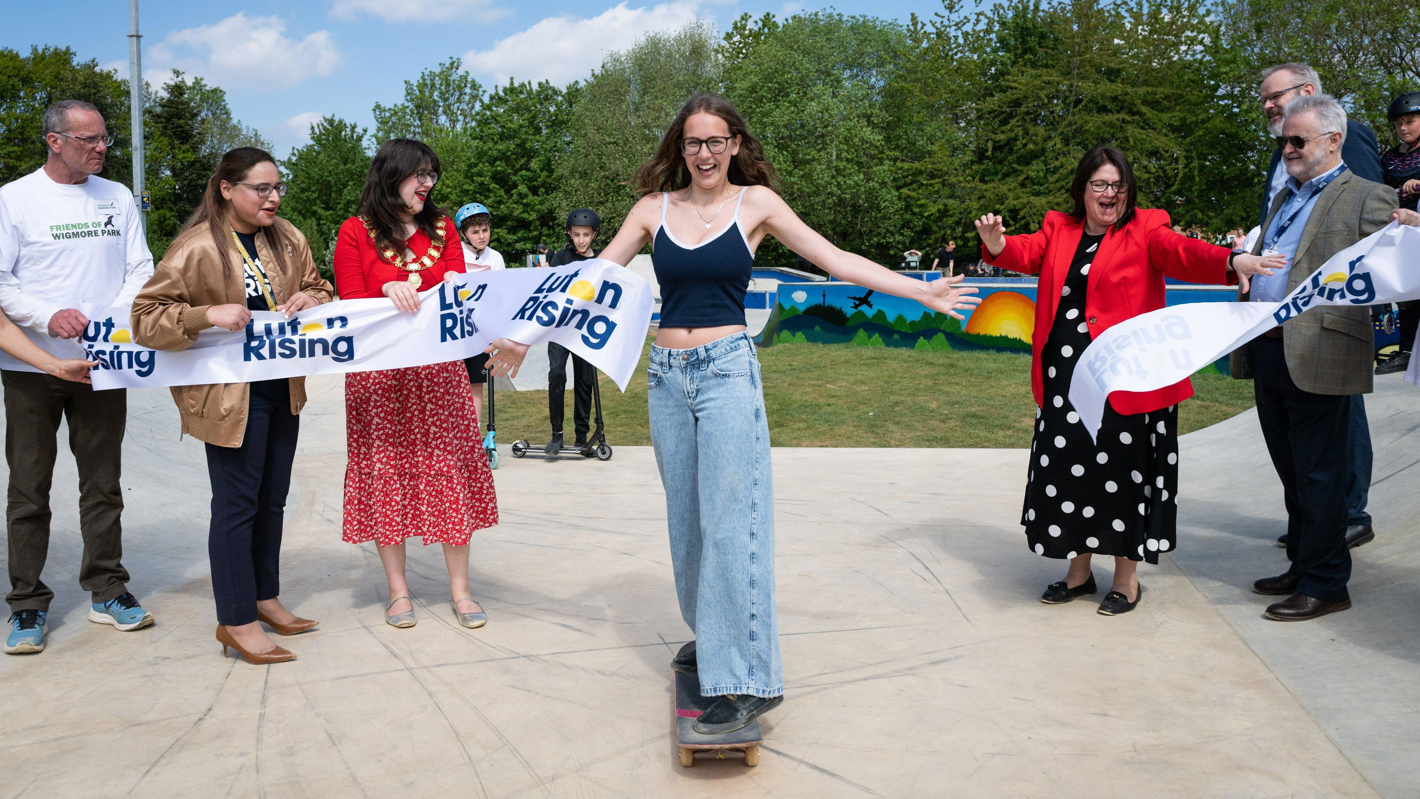 New state-of-the-art skatepark unveiled by airport