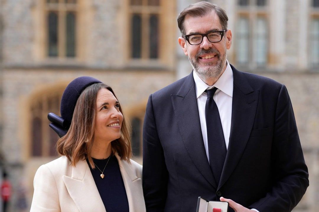 Richard Osman receives OBE at Windsor Castle