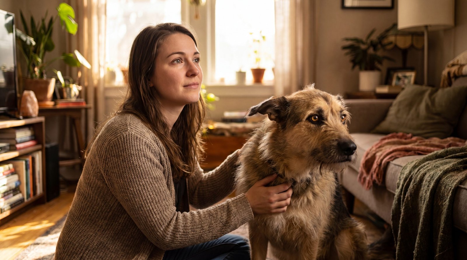 Shelter dog’s fear of mom’s boyfriend almost made her give up hope ...
