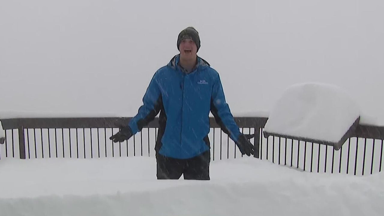 Snow piles up more than a foot in Rocky Mountain National Park