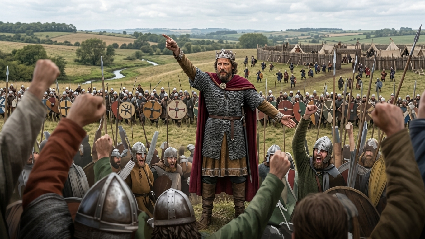 This king stopped the Viking conquest of England - but everyone forgot him
