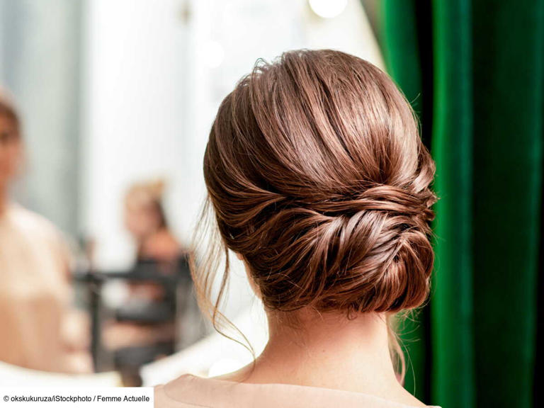 Coiffure de mariage : l’astuce ultra simple pour un chignon parfait en ...