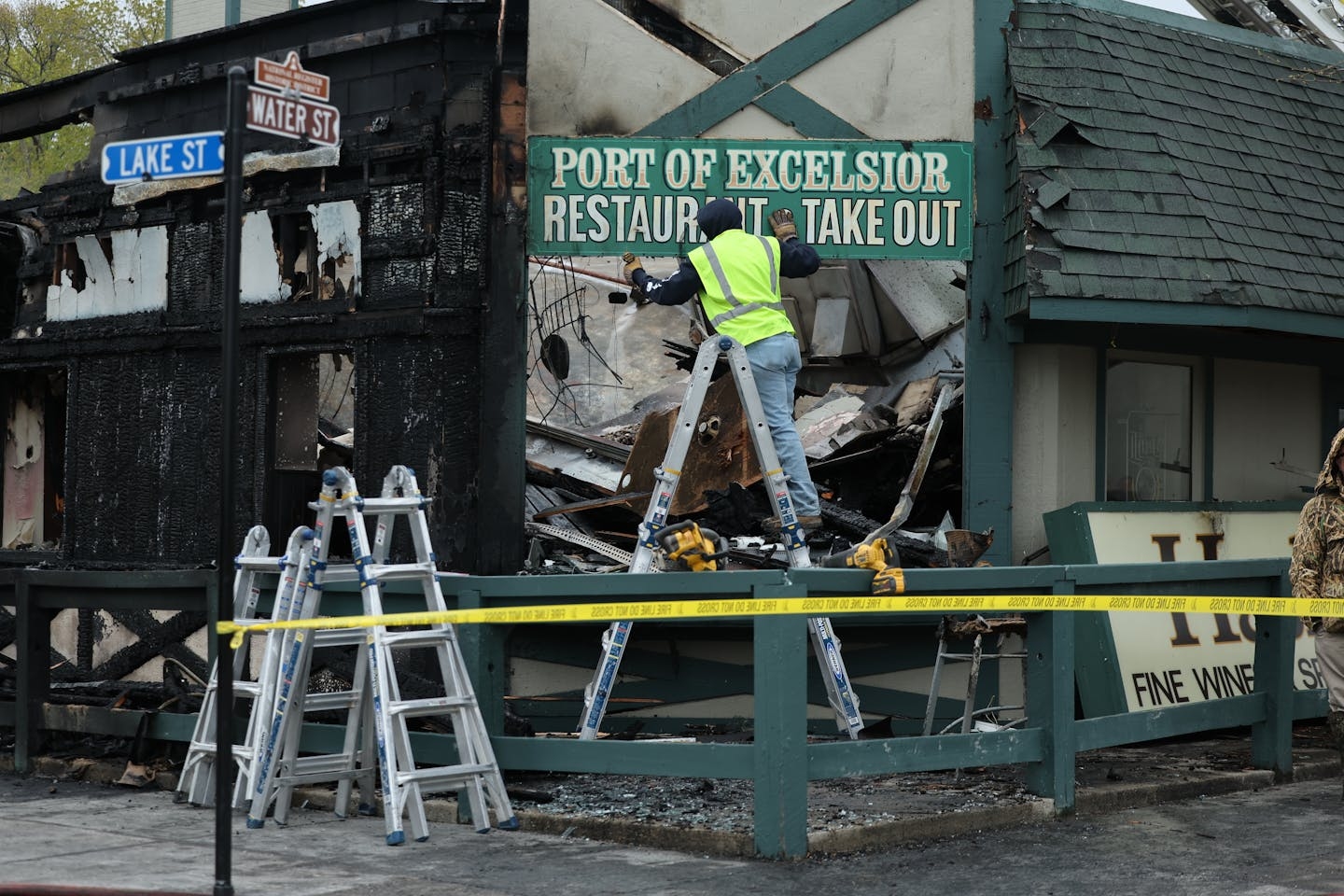 Haskell’s in Excelsior damaged by fire