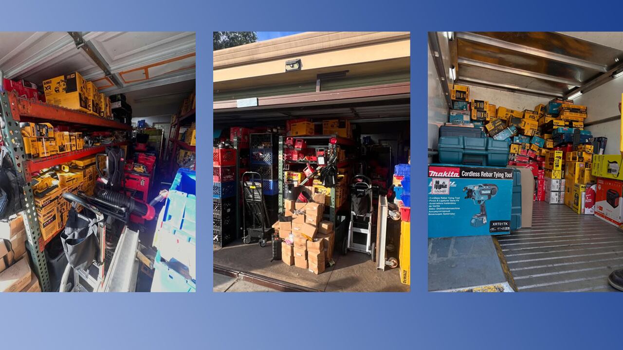 2 arrested, accused of buying, selling stolen Home Depot tools at swap meet