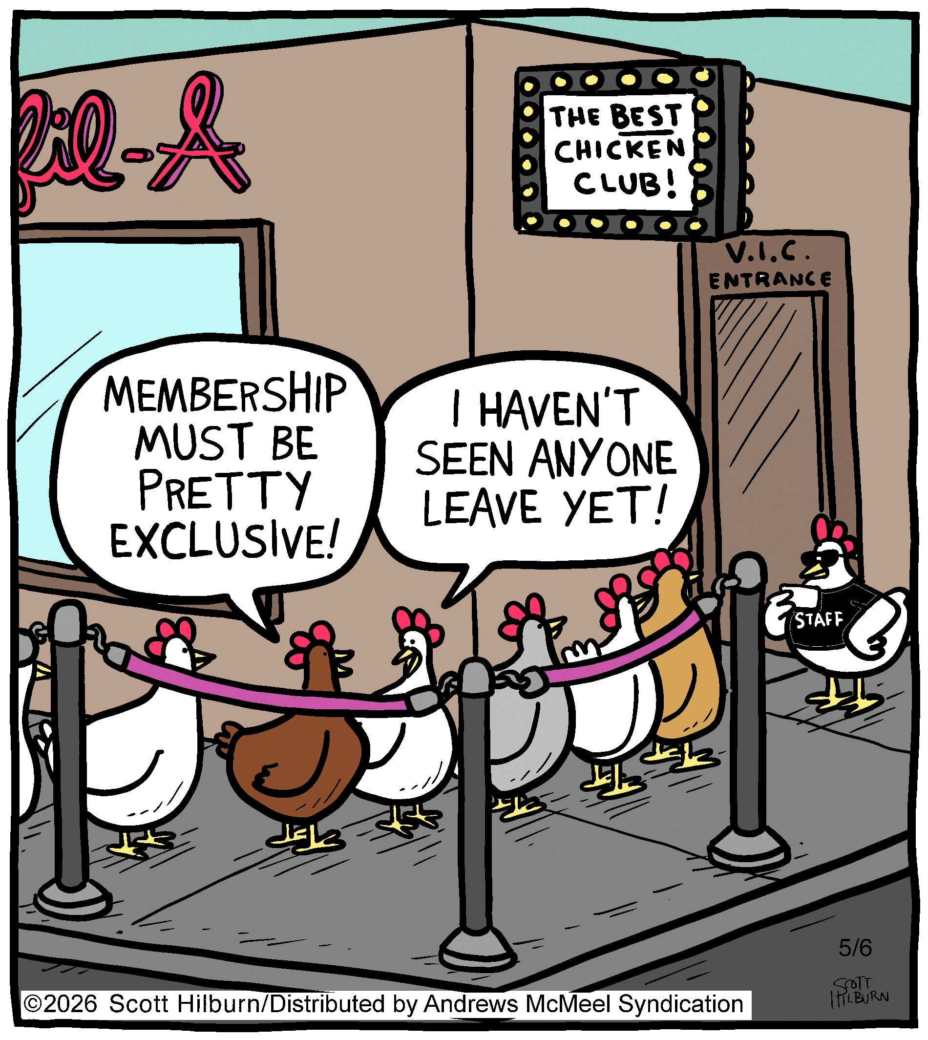 The Argyle Sweater by Scott Hilburn