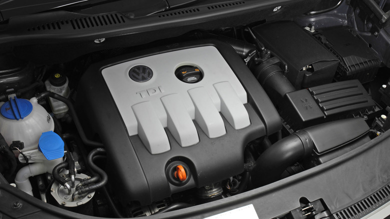 Why do diesel engines need a crankcase breather?
