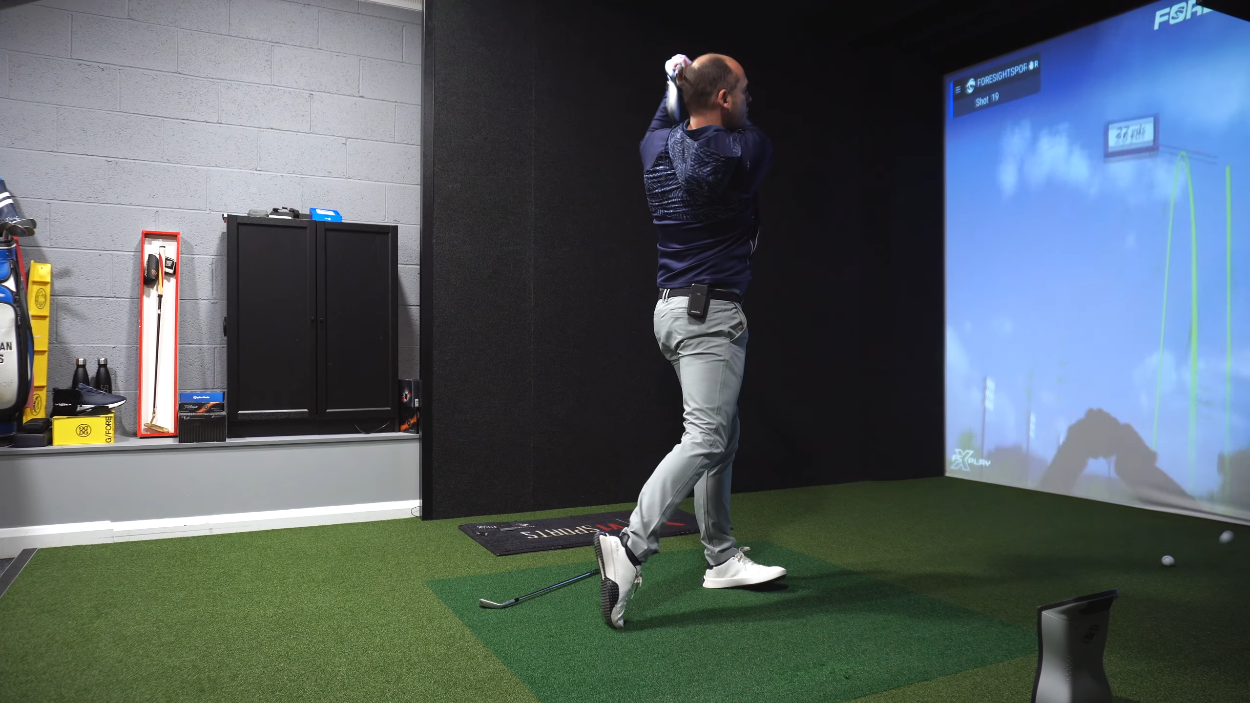 This simple drill improves hip depth