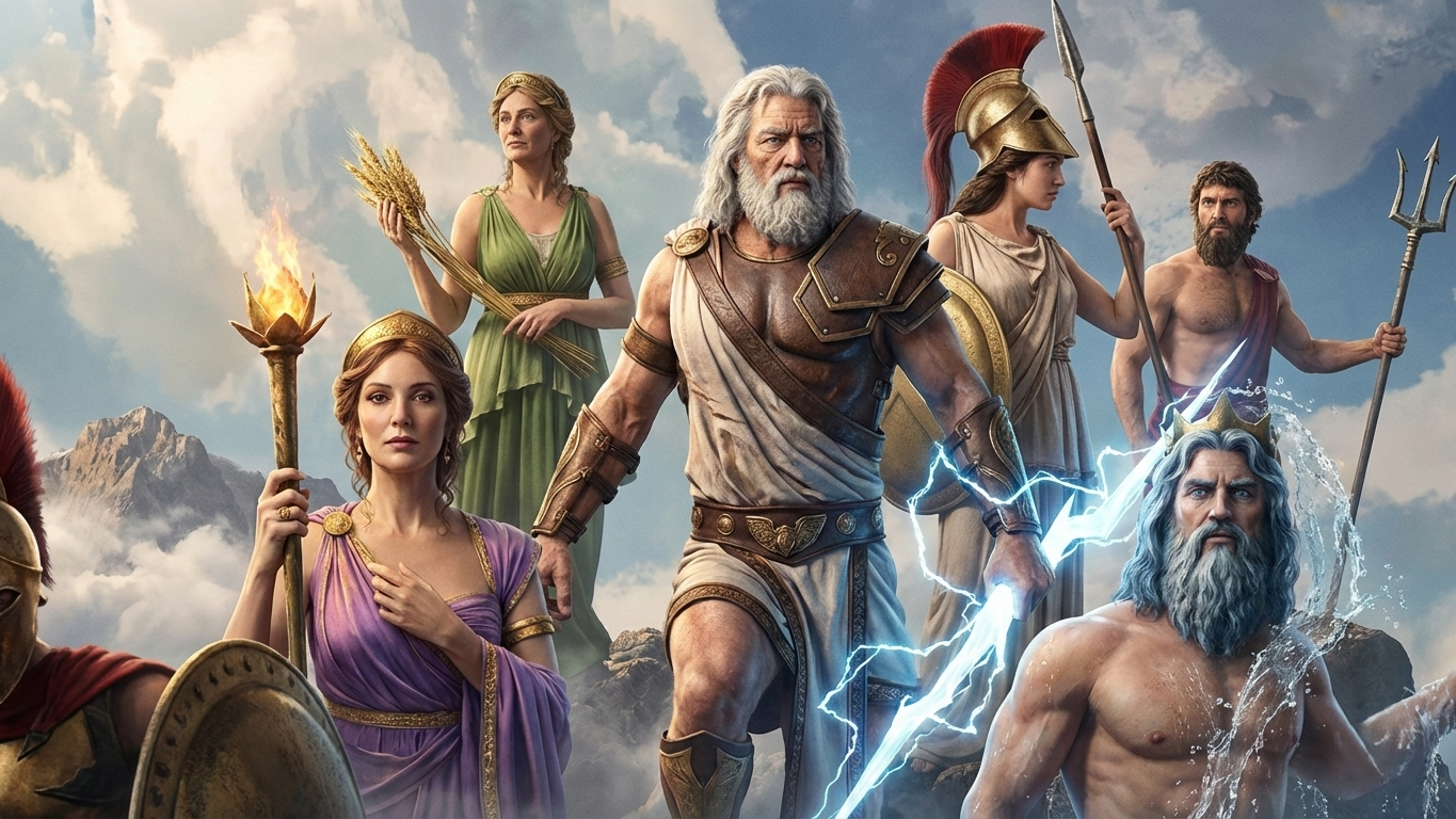 How Zeus and the Olympians shaped the world - Greek mythology