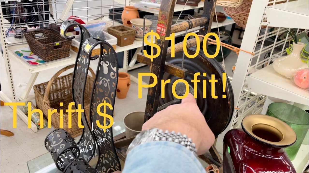 Thrift store finds that turned into profit