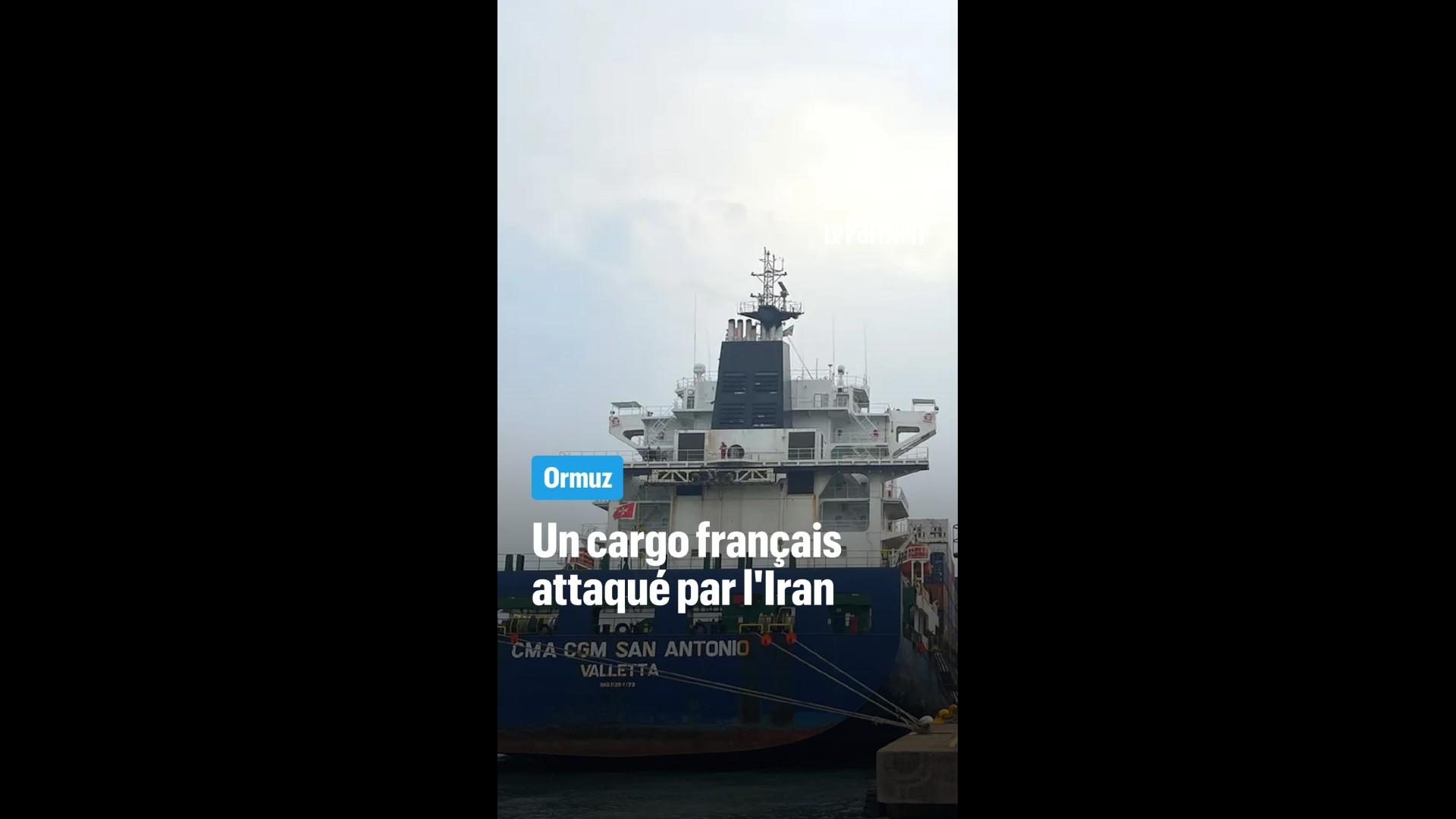 Détroit d'Ormuz : un navire français attaqué
