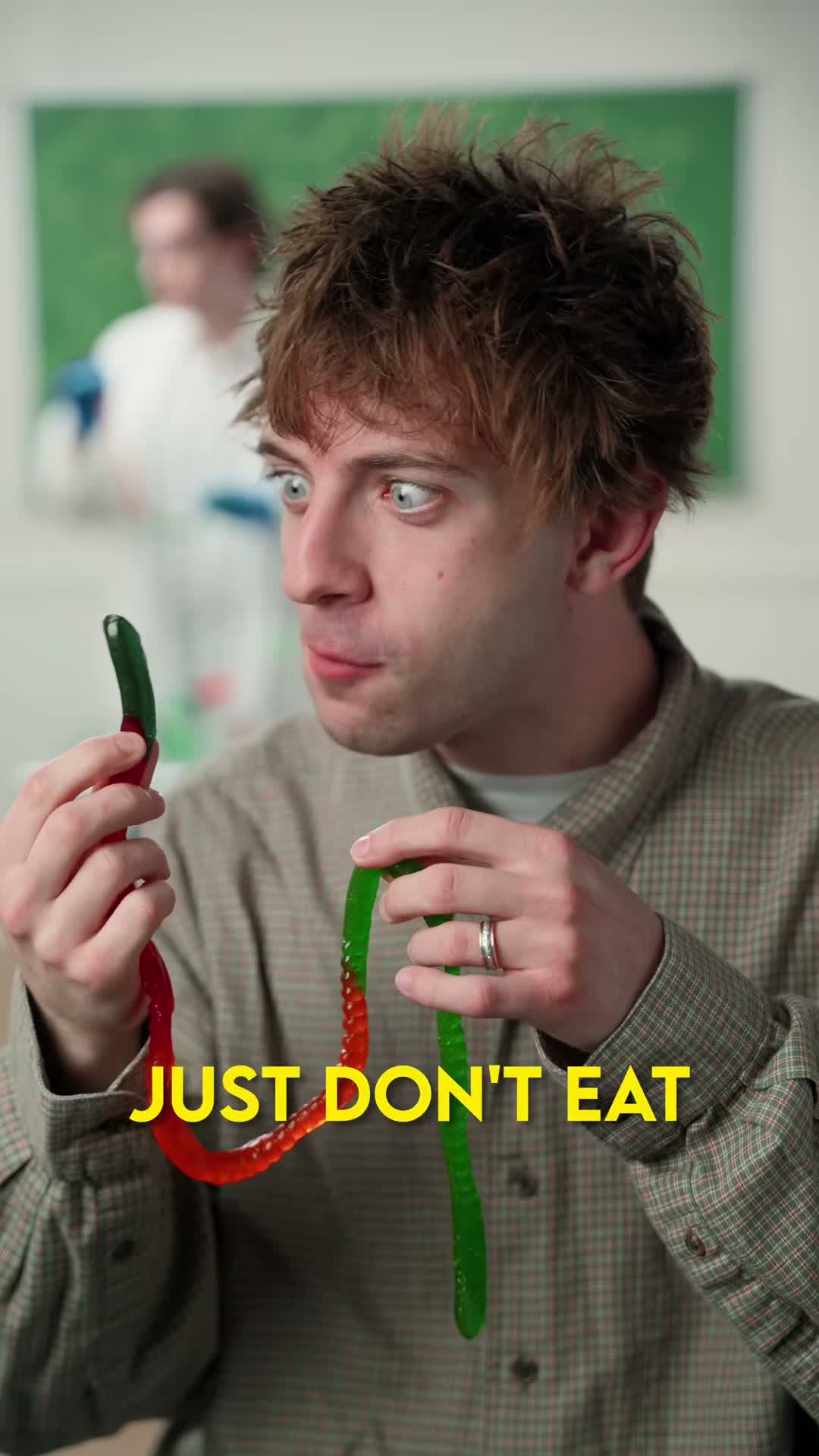 Don't eat the blue