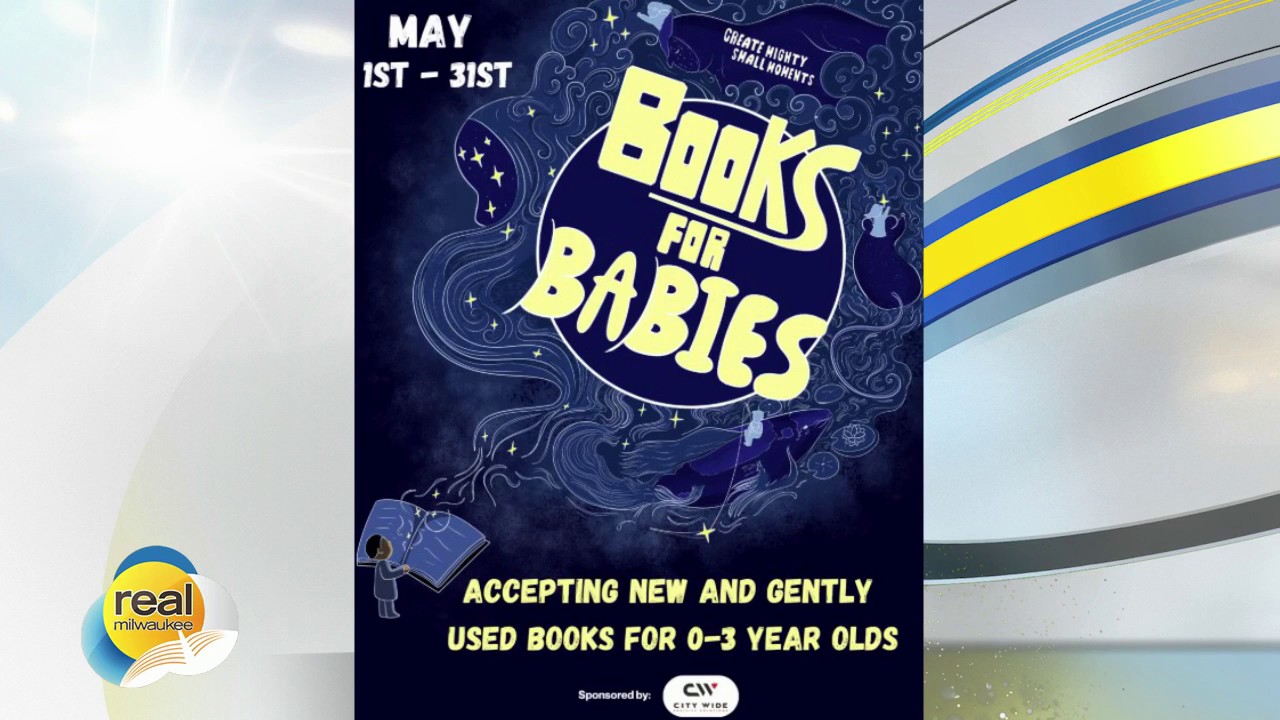 Books for babies; Accepting donations all month long