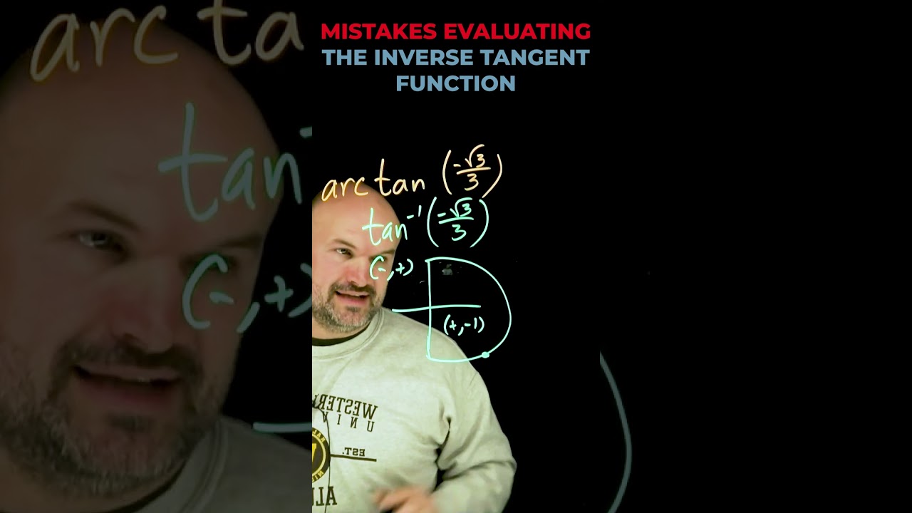 The quadrant mistake in arctan problems