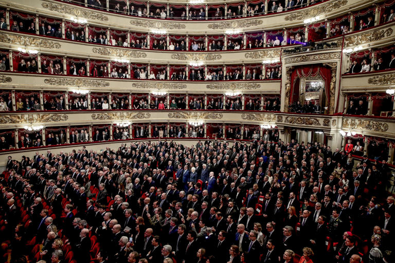 La Scala celebra 80 anni della ricostruzione con Mattarella