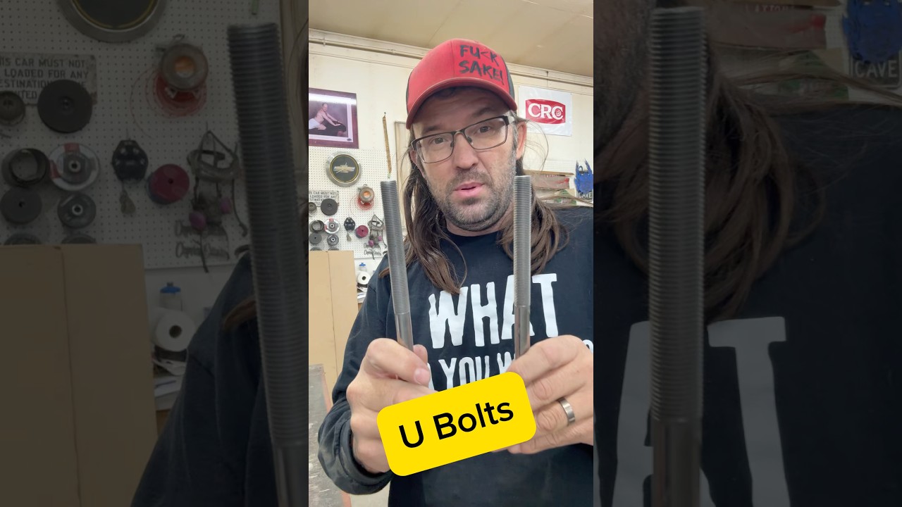 Is this how you fix a U bolt?