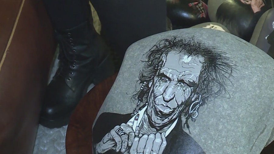 Local rock painter in the running for 'The People's Artist'