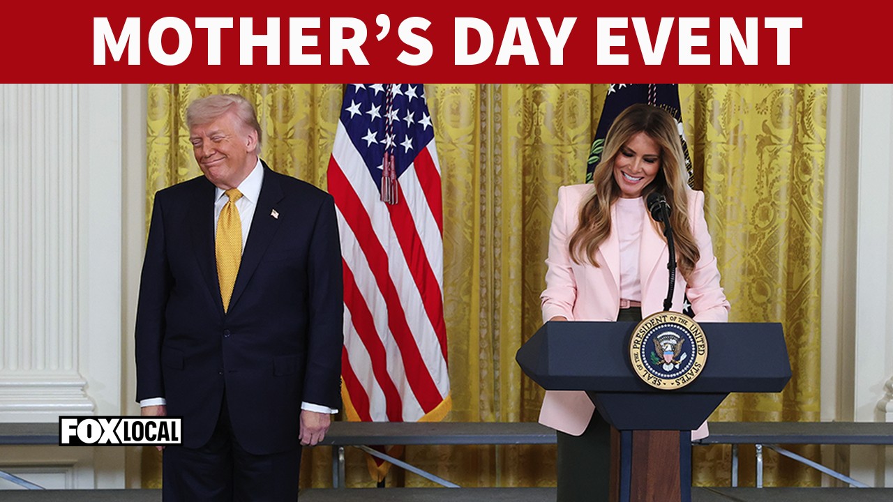 Full: President Trump, First Lady speak at Mother's Day event