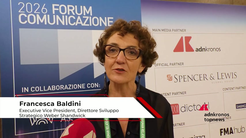 Forum Comunicazione 2026: Baldini (Weber Shandwick), 'con ai vince la ...