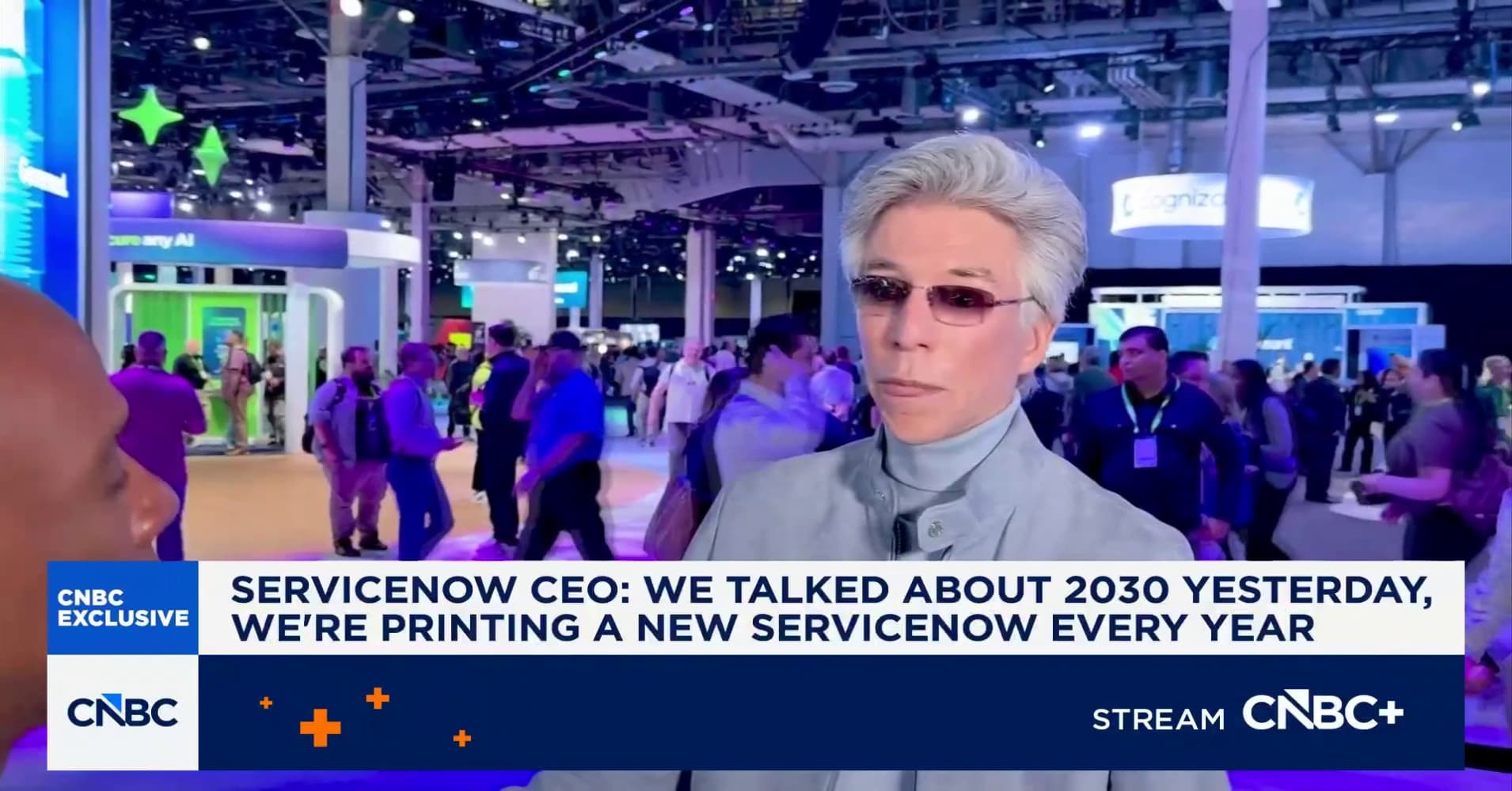 ServiceNow CEO on AI: Agents have picked up work that would have been ...