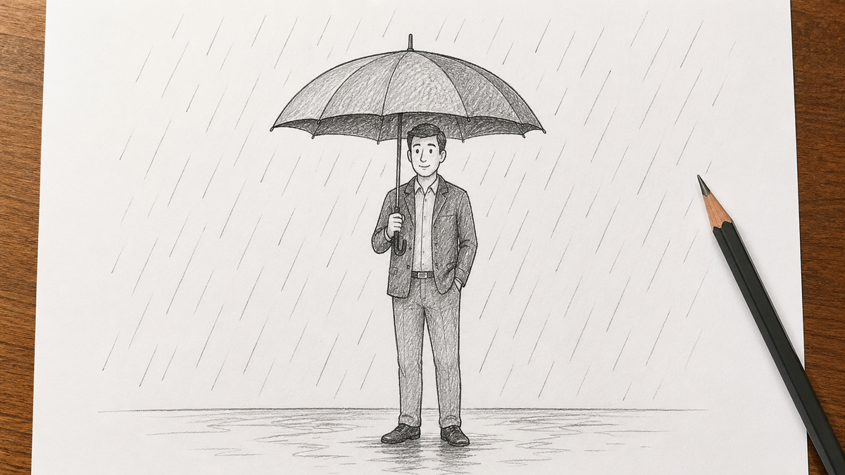 Test de la persona bajo la lluvia: cómo dibujarlo correctamente en una ...