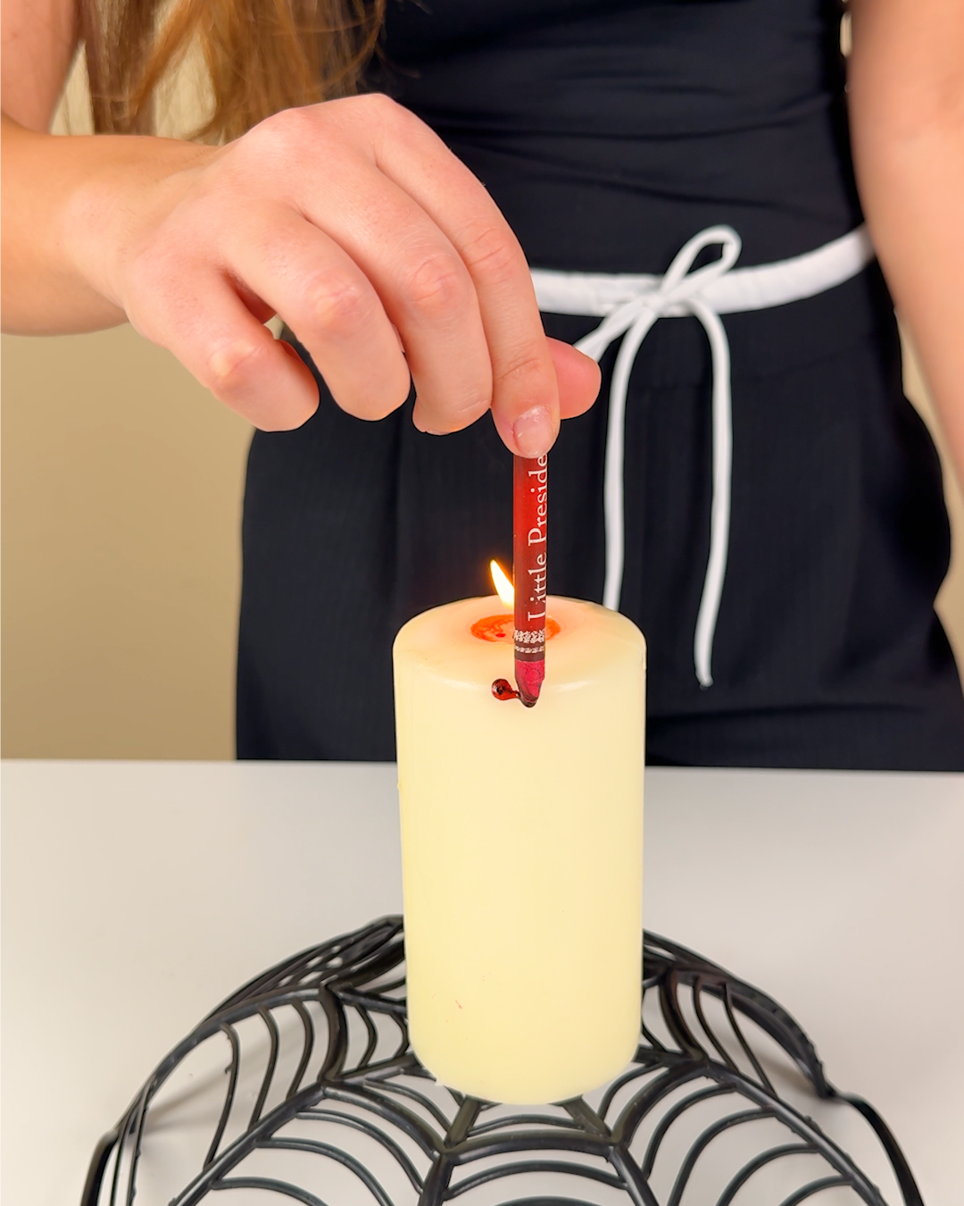 Bougie d'effet goutte qui rafraîchit la pièce🕯️🩸
