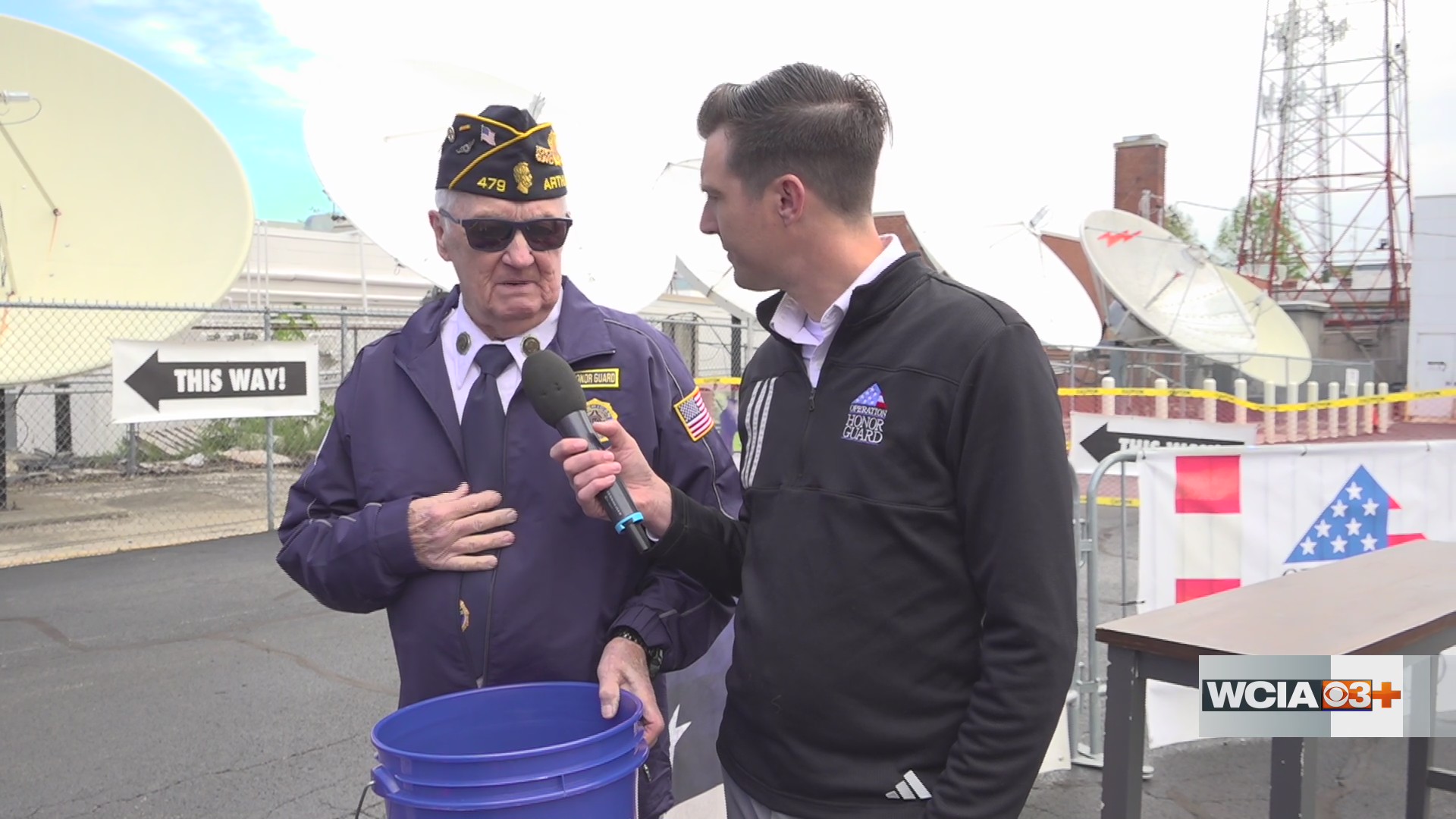 Honor Guard member speaks on his experience