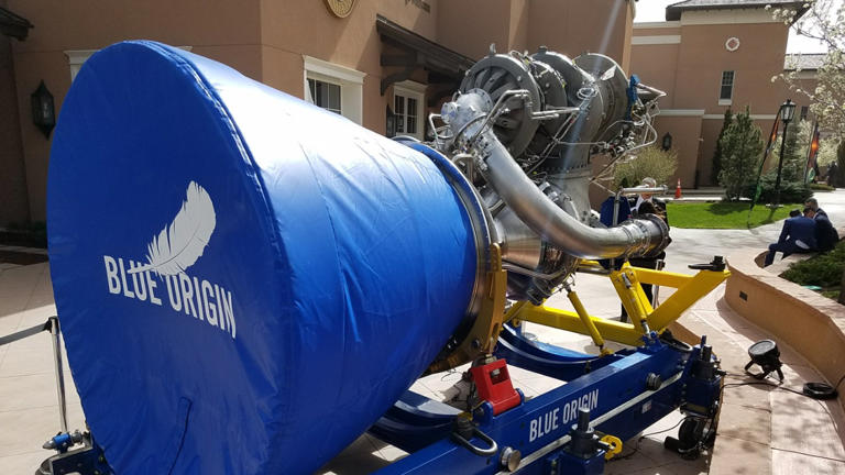 Blue Origin grounds New Glenn after upper-stage engine failed to ...