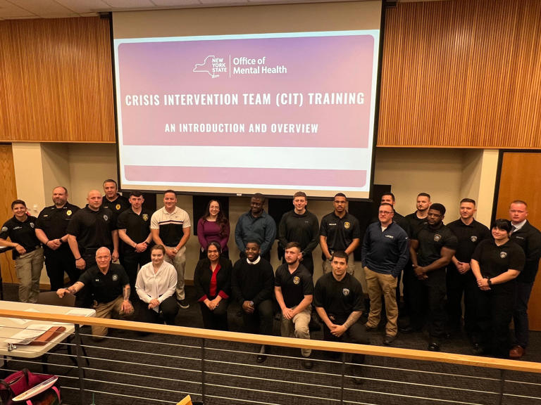 Oneida County spring 2026 Crisis Intervention Team graduates officers