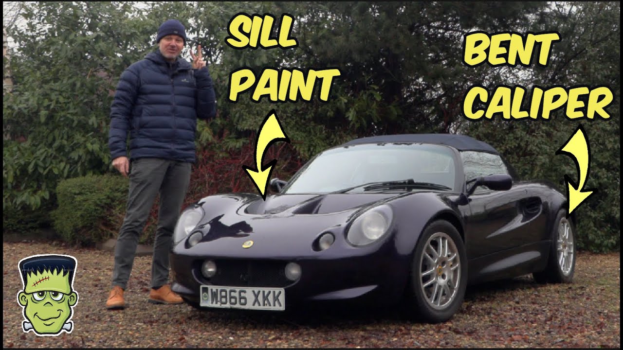 Frankenlise! Bent brake mount, clutch issues and painting the sill ...