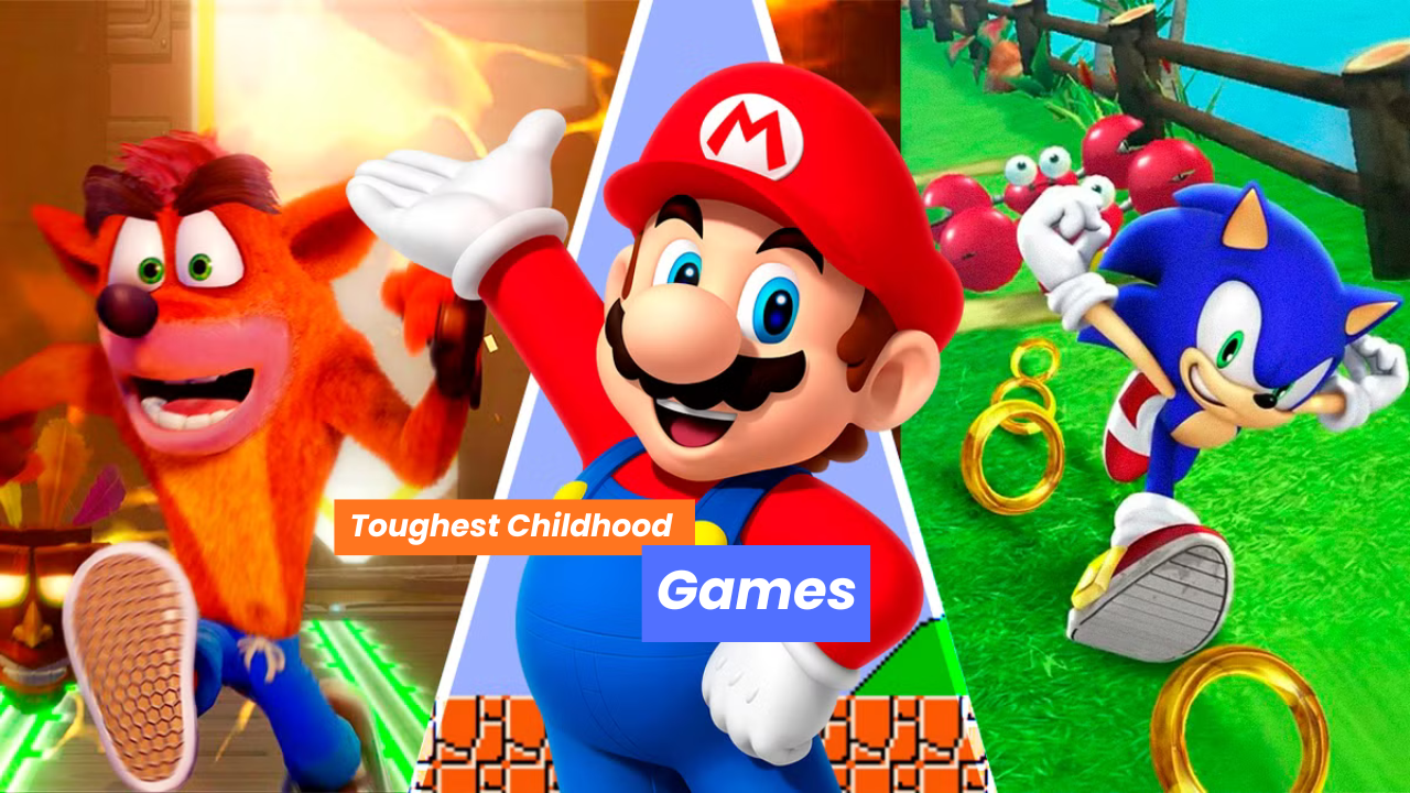 Top 5 retro games that were too hard for kids