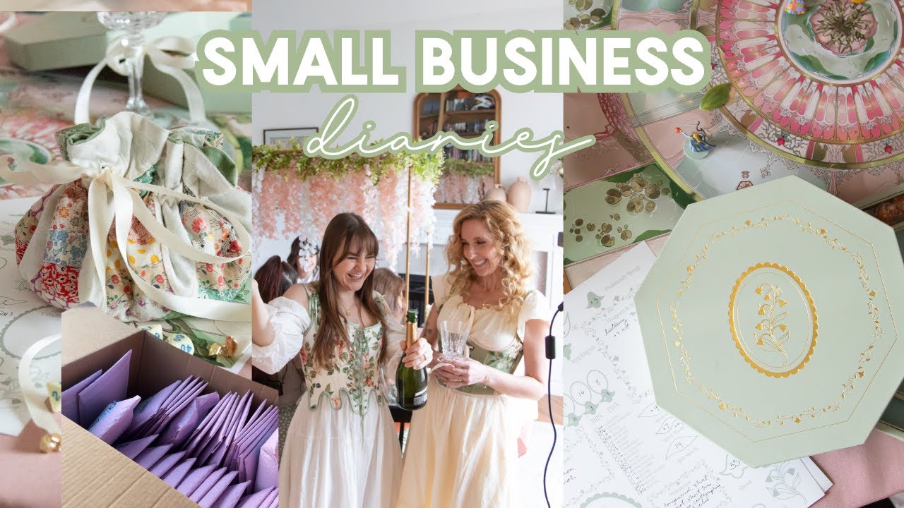 Days in the life as a small business owner | First photoshoot, packing ...