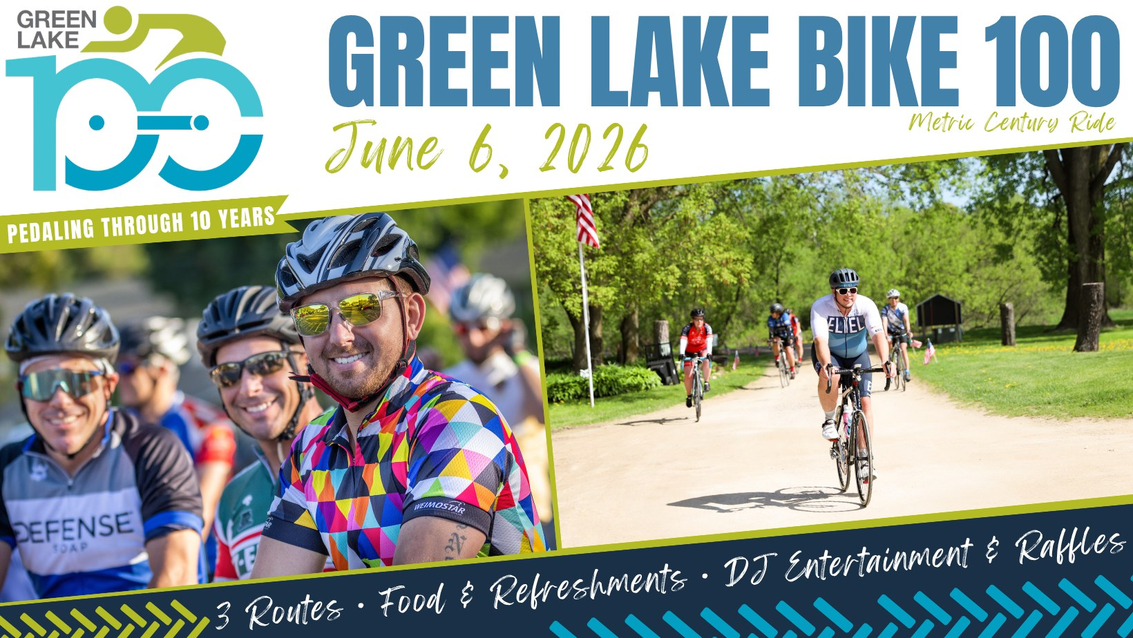 Green Lake 100 metric century ride set for June 7
