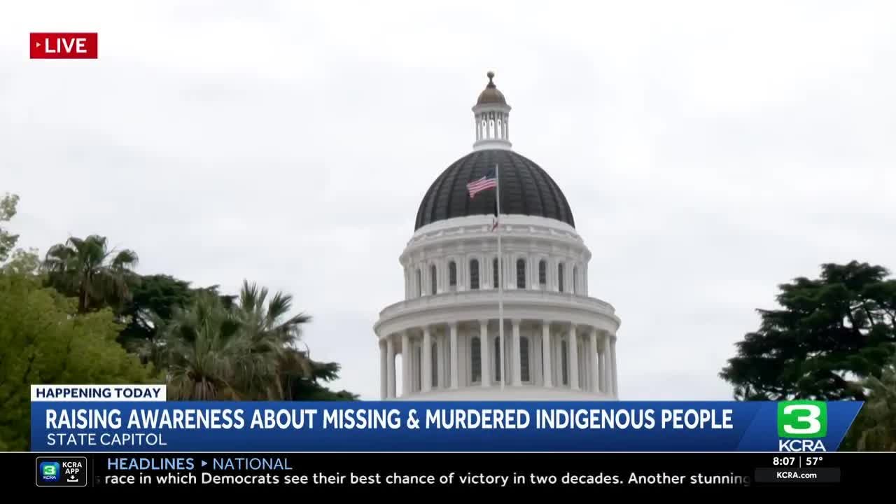 California Capitol dome to shine red for MMIP awareness
