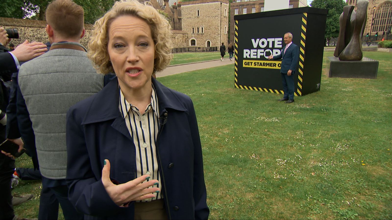 Watch: Cathy Newman questions Farage over £5m gift