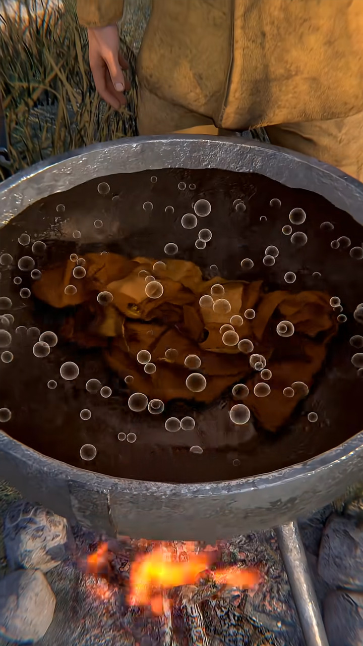 Why did WWII soldiers boil their suits in tea?
