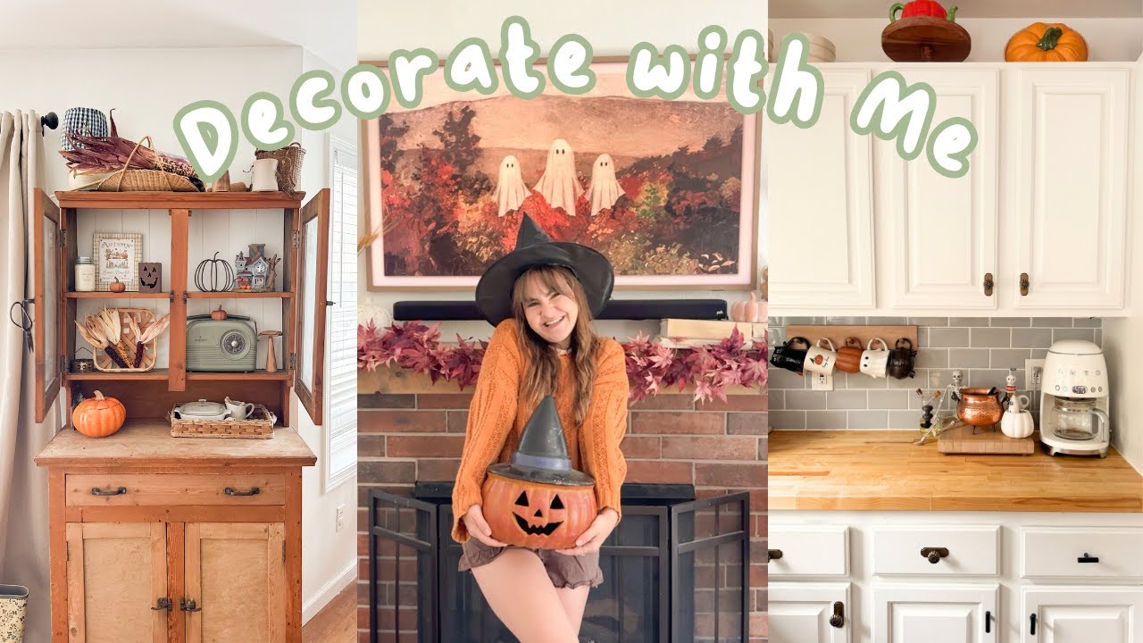 Decorate with me for Halloween!